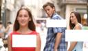 Distracted boyfriend Meme Generator