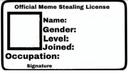 Meme stealing license Meme Generator
