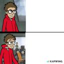 Man throwing computer in trash Meme Generator