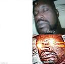 Sleeping shaq Meme Generator