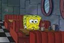 SpongeBob sitting alone Meme Generator